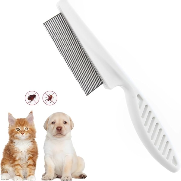 Large Flea Comb for Dogs & Cats – Stainless Steel