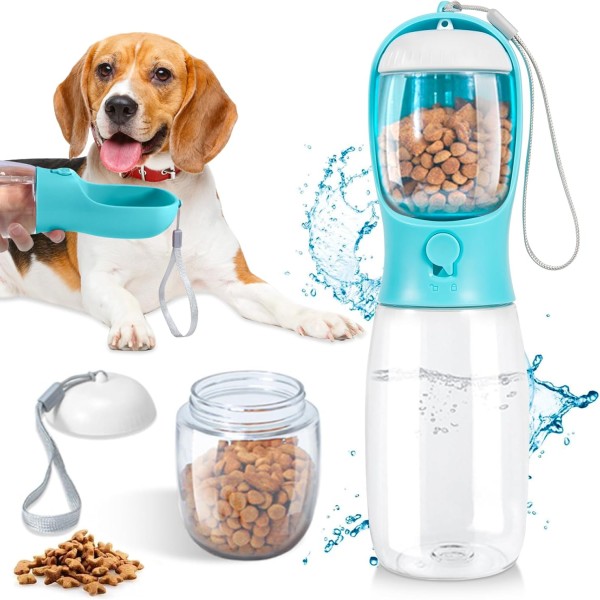 Portable Pet Water Bottle & Food Cup for Dogs & Cats | BD