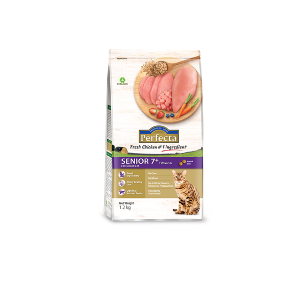 Perfecta Dry Cat Food 1.2kg – Indoor Cats | Fresh Chicken